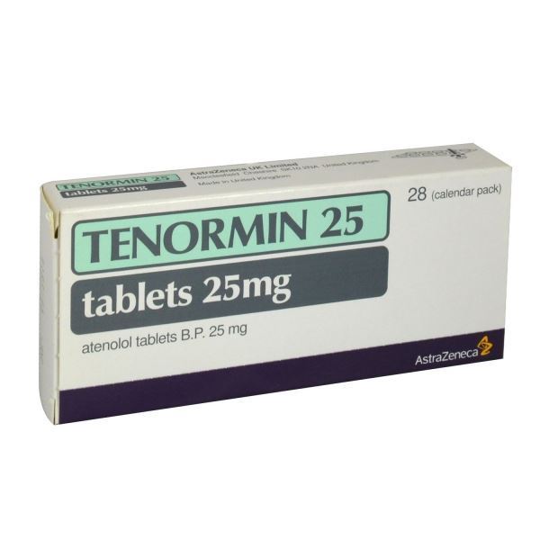 Tenormin 25mg Tablets - Rosheta United Arab Emirates