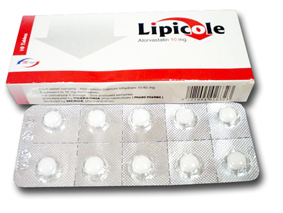 Lipicole 10mg Tablets - Rosheta