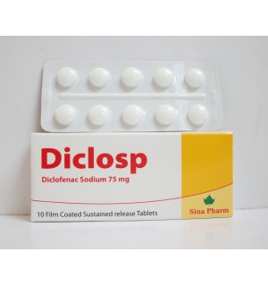 Diclosp 75mg Tablets - Rosheta