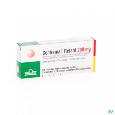 Contramal 200mg Tablets - Rosheta