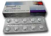 Sinopril Co 12.5mg Tablets - Rosheta