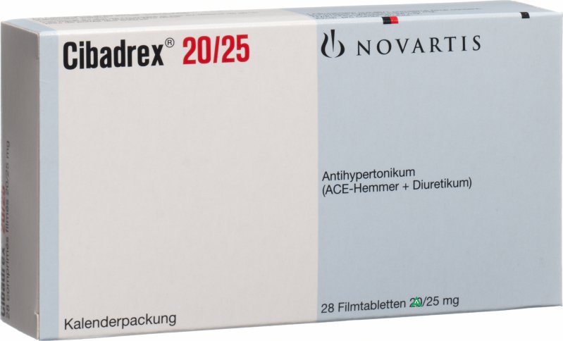 Cibadrex 20mg Tablets - Rosheta