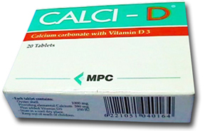 Calci-D 380mg Tablets - Rosheta