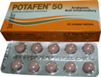 Potafen 25mg Tablets - Rosheta