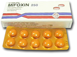 Mifoxin 250mg Tablets - Rosheta