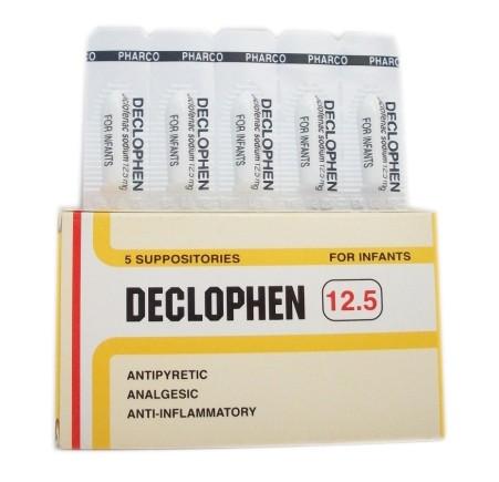 Declophen 12.5mg Supp - Rosheta