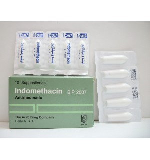 Indomethacin Adco 100mg Supp - Rosheta