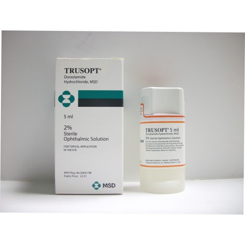 Trusopt 2% Eye Drops - Rosheta
