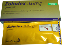 Zoladex depot 3.6mg PREFILLED SYRINGE - Rosheta