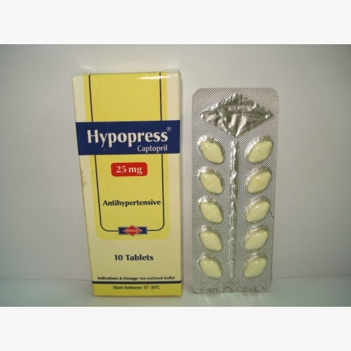 Hypopress 25mg Tablets - Rosheta