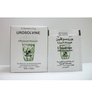 Urosolvine 128mg Sachets - Rosheta