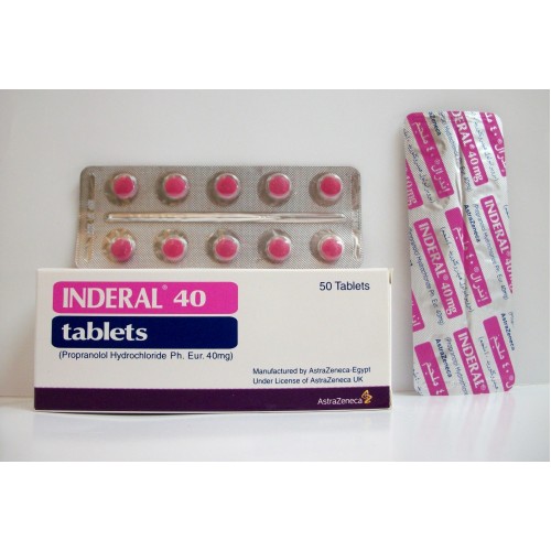 Inderal 40mg Tablets - Rosheta