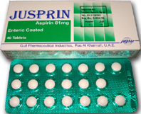 Jusprin 81 81mg Tablets - Rosheta