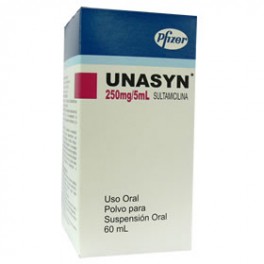 Unasyn Injection 250mg Syrup - Rosheta
