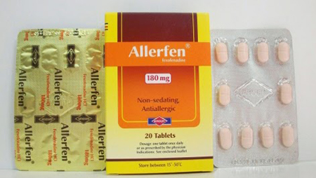 Allerfen 180mg Tablets - Rosheta