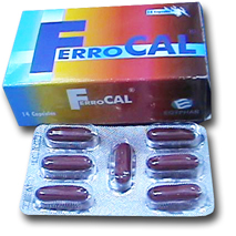 FerroCal 500mg Capsule - Rosheta