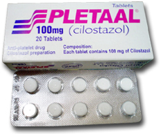 Pletaal 100mg Tablets - Rosheta