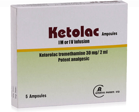 Ketolac 30mg Ampoules - Rosheta
