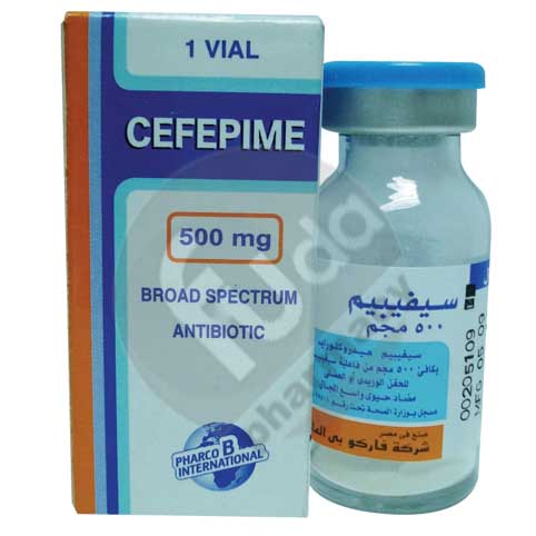 Cefepime 500 gm Vial - Rosheta