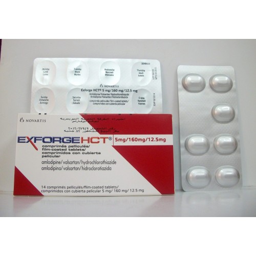 Exforge HCT 10mg Tablets - Rosheta