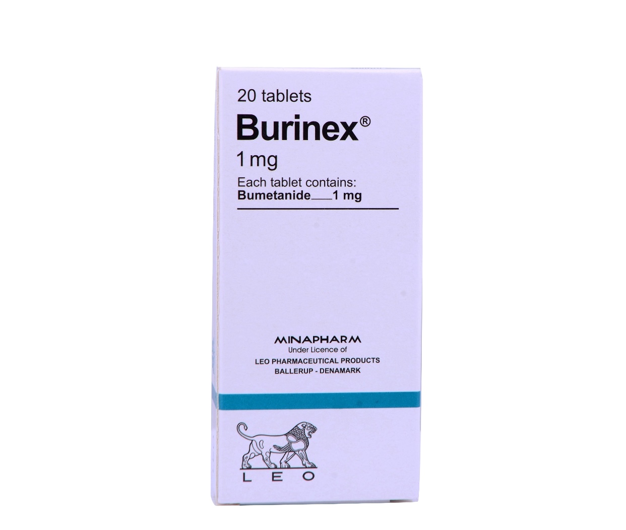 Burinex 1mg Tablets - Rosheta