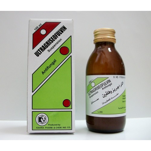 Ultragriseofulvin 125mg Syrup - Rosheta
