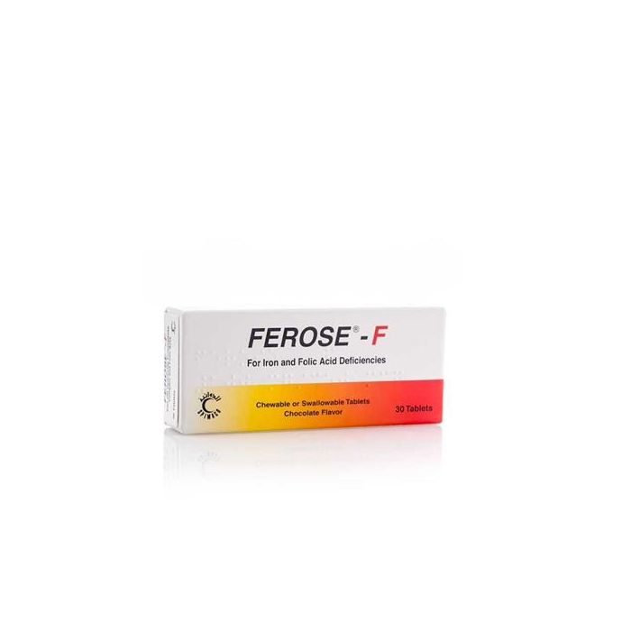 Ferose-F 100mg Tablets - Rosheta