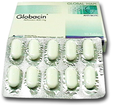 Globacin 400mg Tablets - Rosheta
