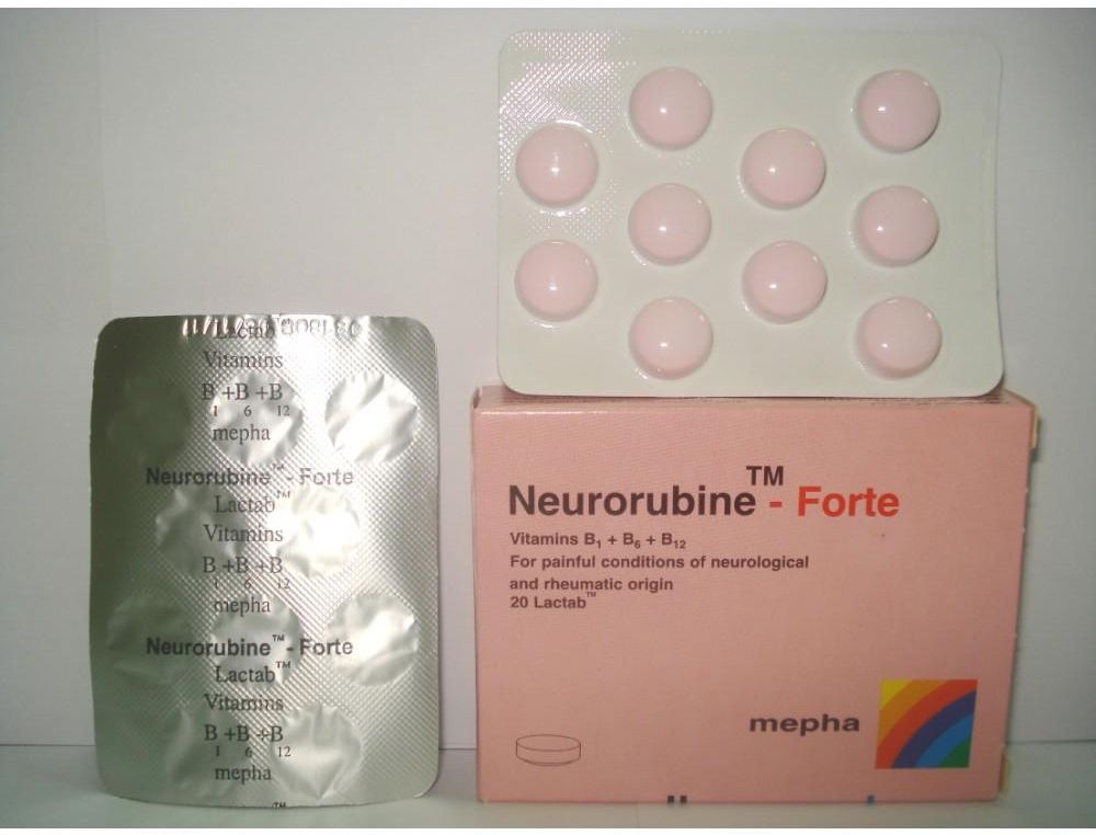 Neurorubine 200mg Tablets - Rosheta