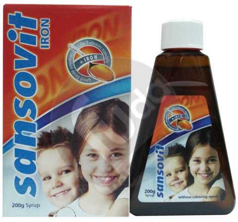 Sansovit iron 200 gm Syrup - Rosheta