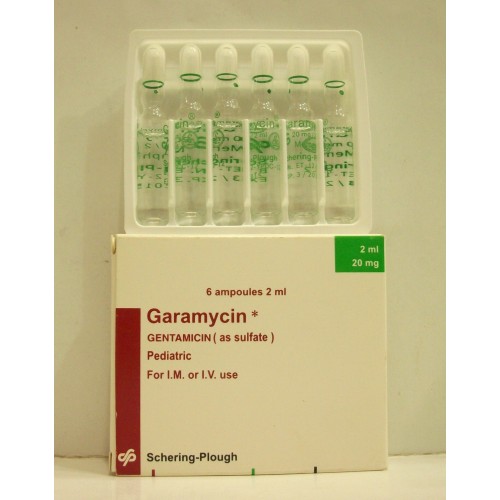 Garamycin Amp. 20mg Ampoules - Rosheta