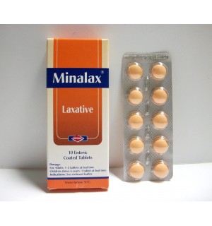 Minalax 5mg Tablets - Rosheta