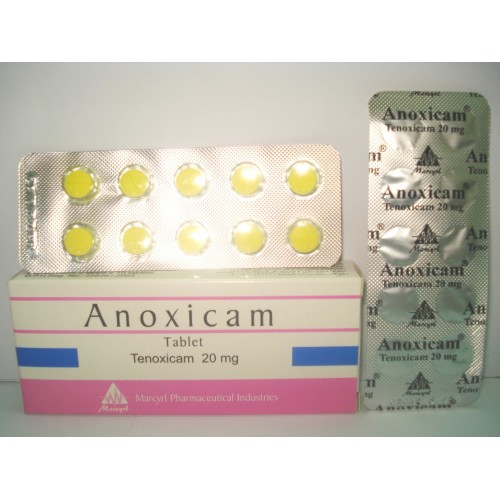 Anoxicam 20mg Tablets - Rosheta