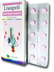 Lisopril 10mg Tablets - Rosheta