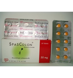 Spascolon 50mg Tablets - Rosheta