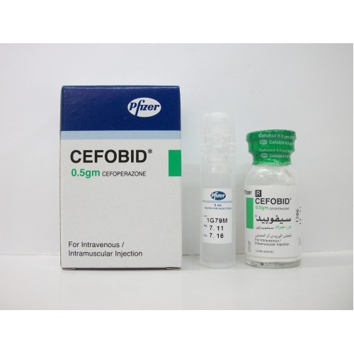 Cefobid 500mg Ampoules - Rosheta