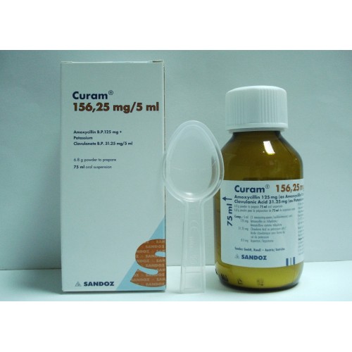 Curam 156.25 mg Syrup - Rosheta