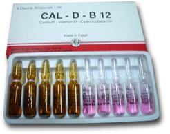 Cal-D-B12 4.67mg Ampoules - Rosheta