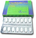 Claribiotic 250mg Capsule - Rosheta