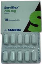 Serviflox 750mg Tablets - Rosheta