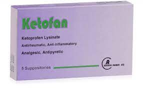 Ketofan 100mg Supp - Rosheta
