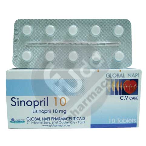 Sinopril 20mg Tablets - Rosheta