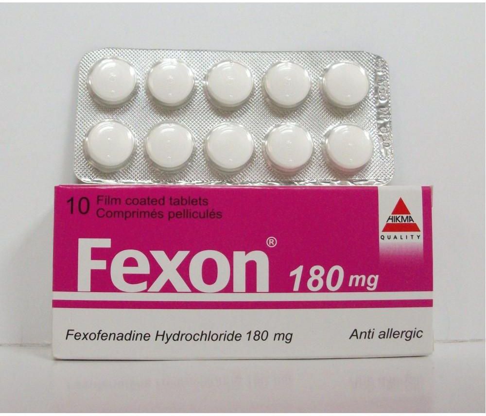 Fexon 180mg Tablets - Rosheta