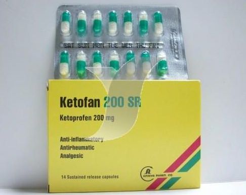 Ketofan 200mg Capsule - Rosheta