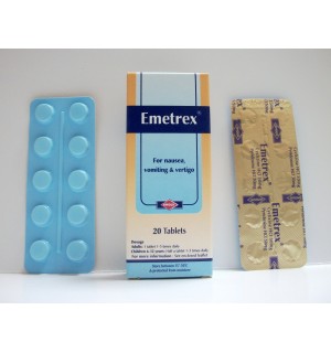 Emetrex 50mg Tablets - Rosheta