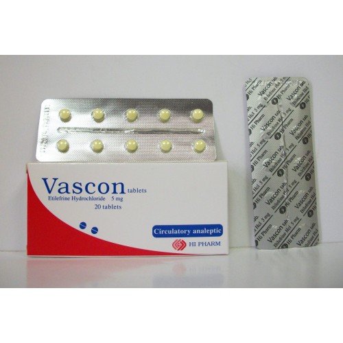 Vascon 5mg Tablets - Rosheta