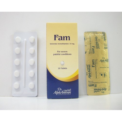 Fam 10mg Tablets - Rosheta