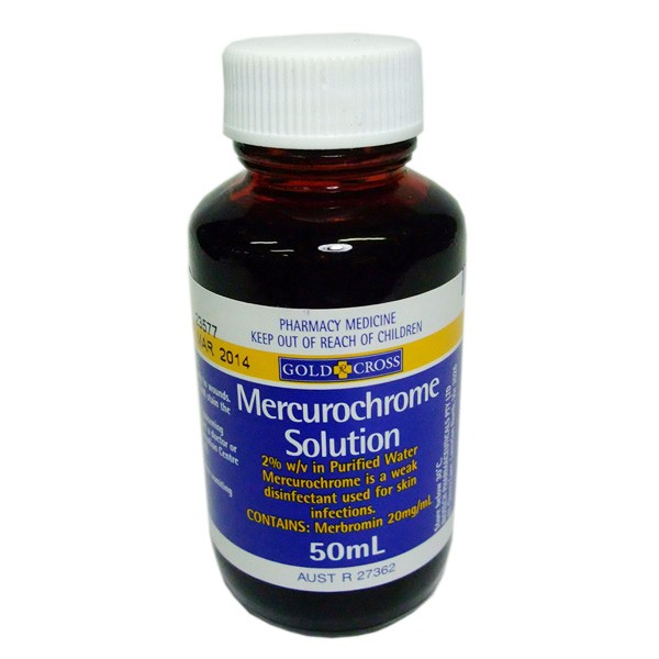 Mercurochrome 2% Drops - Rosheta