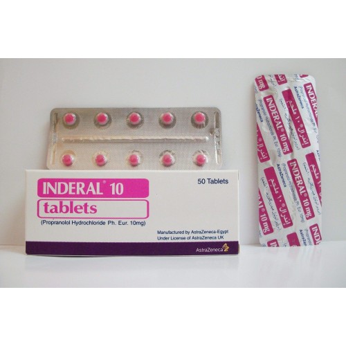 Inderal 10mg Tablets - Rosheta