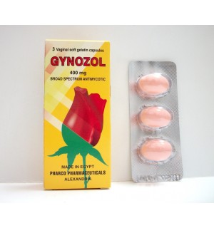 Gynozol 400mg Supp - Rosheta